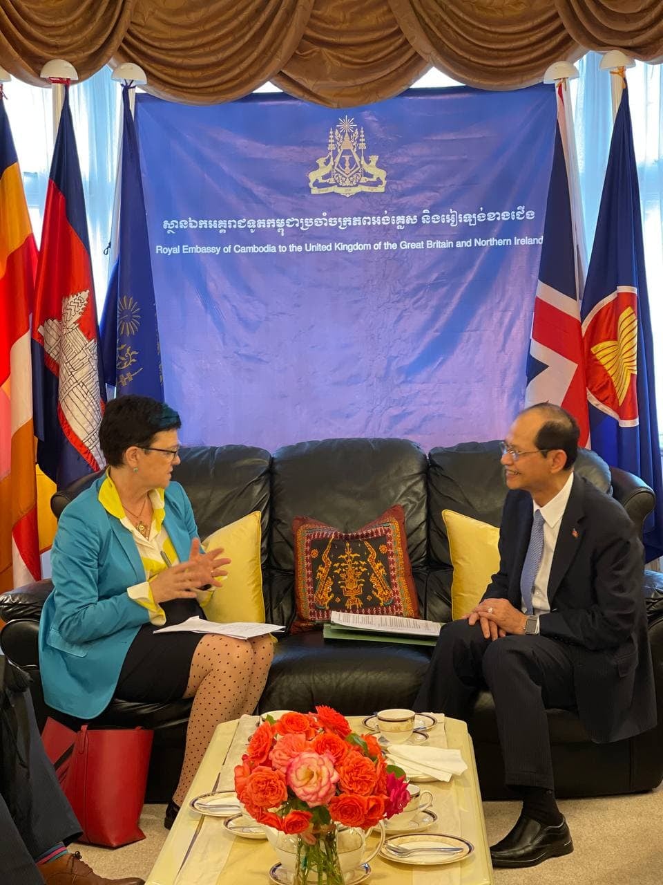 Meeting with Baroness Neville-Rolfe DBE CMG, Chair of UK-ASEAN Business ...