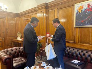 Ambassador Lay Samkol paid a courtesy call on the High Commissioner of ...